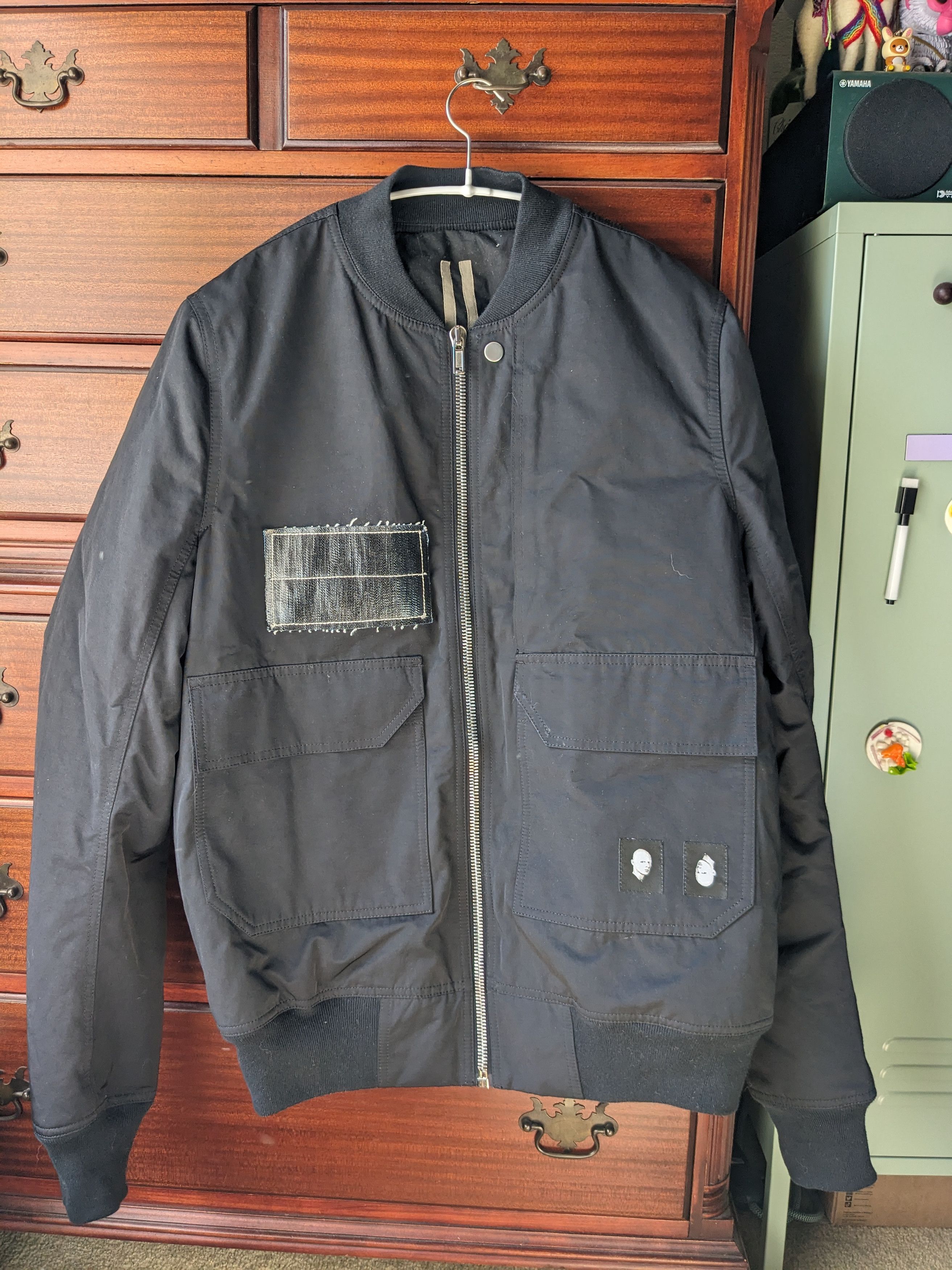 Rick Owens Rick Owens Bomber Jacket patch | Grailed