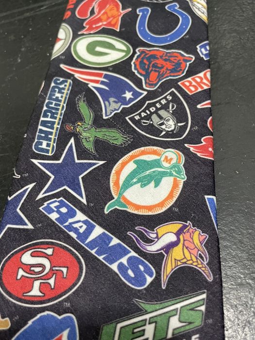 Vintage 1994 NFL Logos tie vintage 90s worn by Rob Ford | Grailed Vintage 1994 NFL Logos tie vintage 90s worn by Rob Ford | Grailed