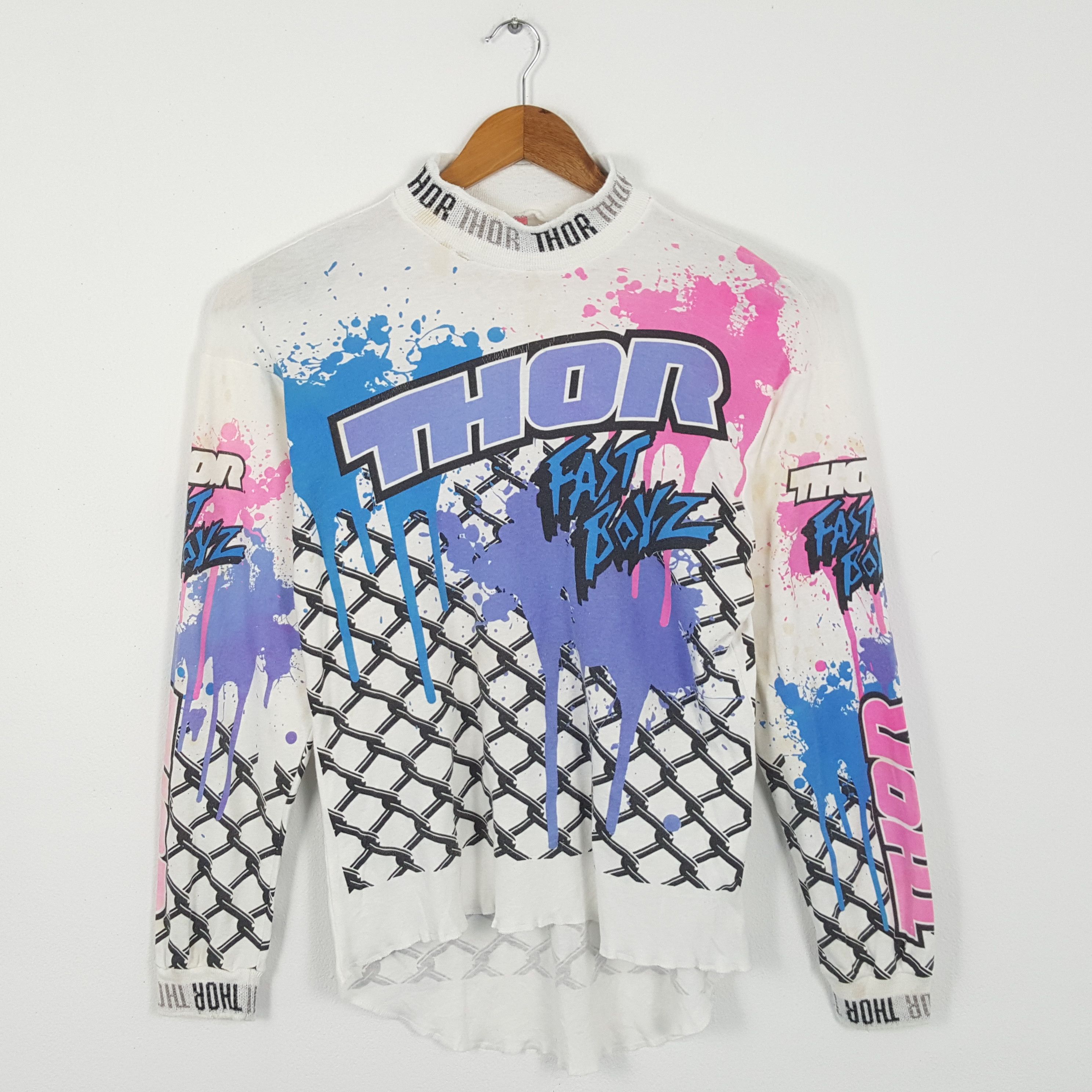 Racing × Vintage Vintage THOR RACING Extreme Motorsports Motocross T ...