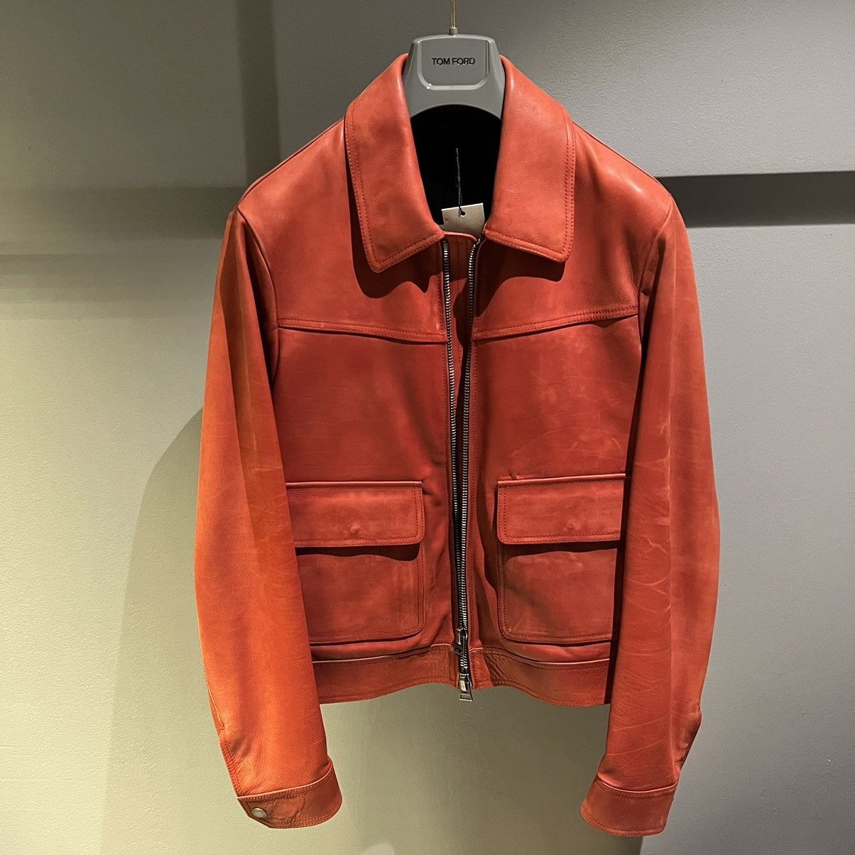 Tom Ford Tom Ford Leather Jacket in Medium | Grailed
