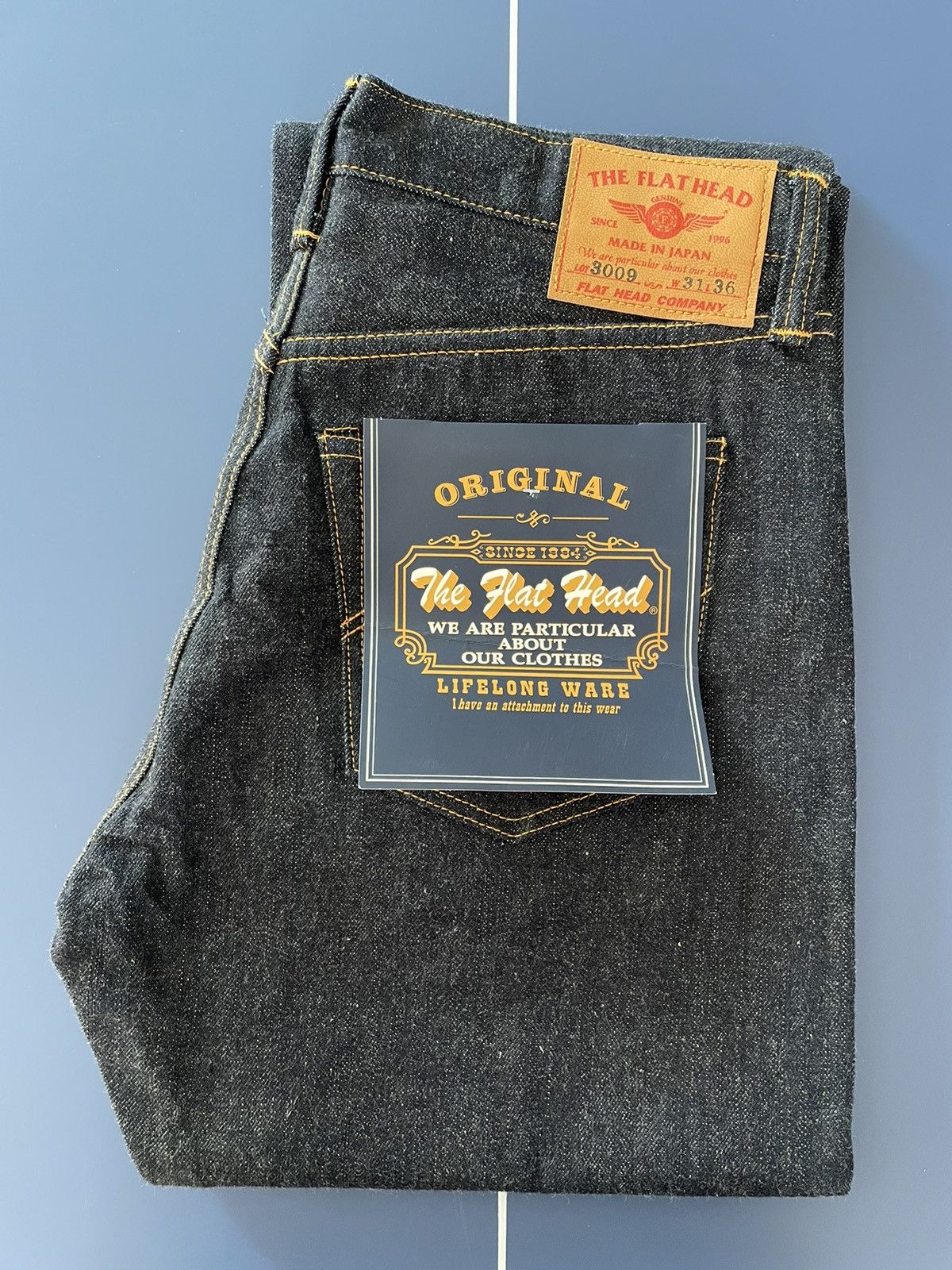 The Flat Head The Flat Head 3009 Slim Straight - 14.5oz Selvedge Denim | Grailed
