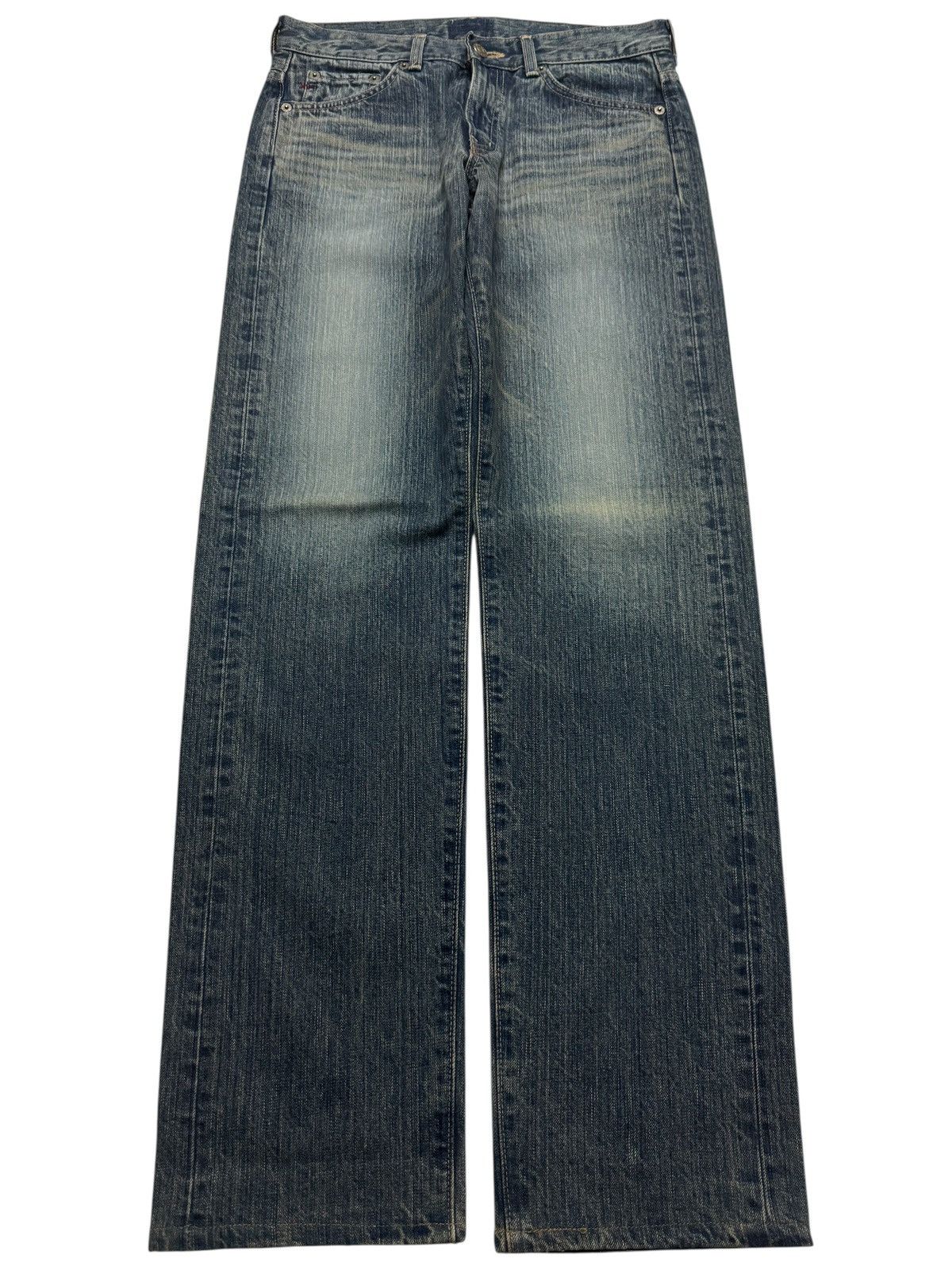 Japanese Brand 💥VINTAGE💥EDWIN RUSTY MUD-WASHED CLAW MARK DENIM 90s ...