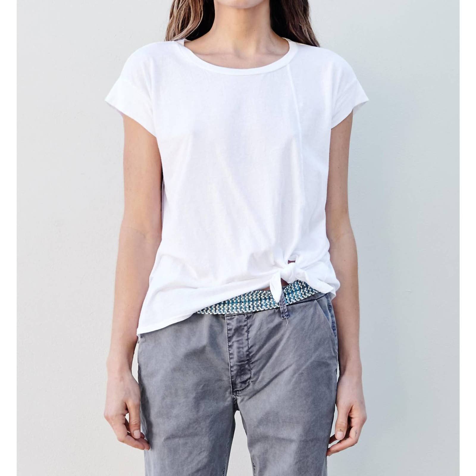 Sundry Side Twist Tee In White | Grailed