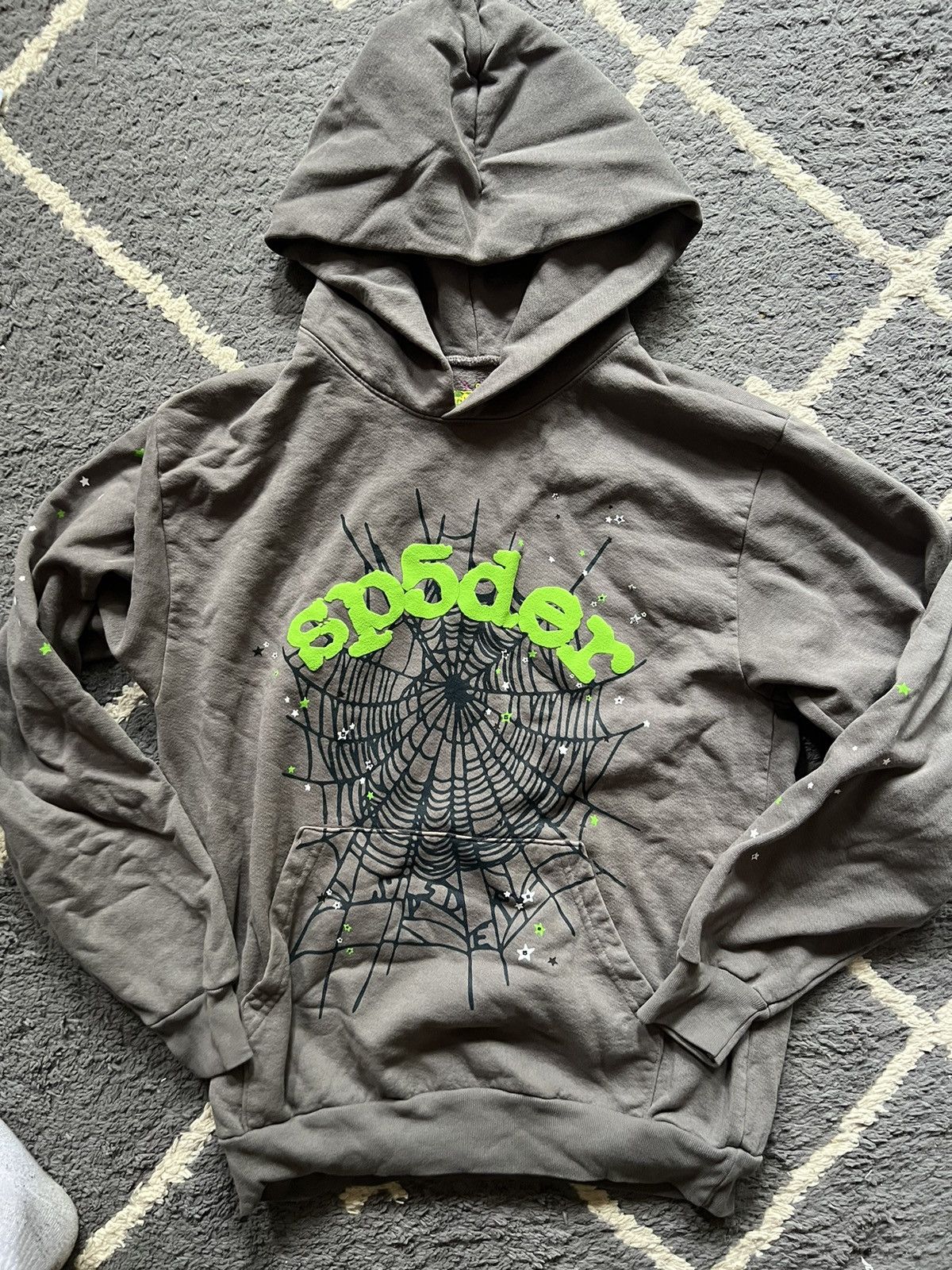 Spider Worldwide Spider slate grey hoodie | Grailed