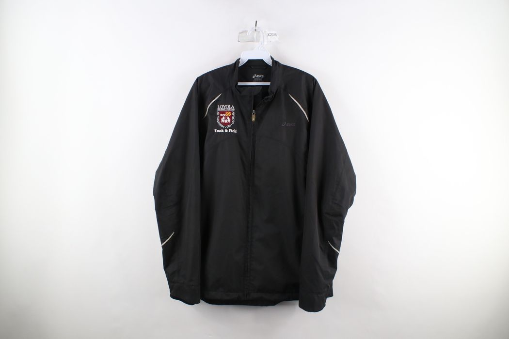 Vintage Asics Loyola University Chicago Track and Field Jacket | Grailed