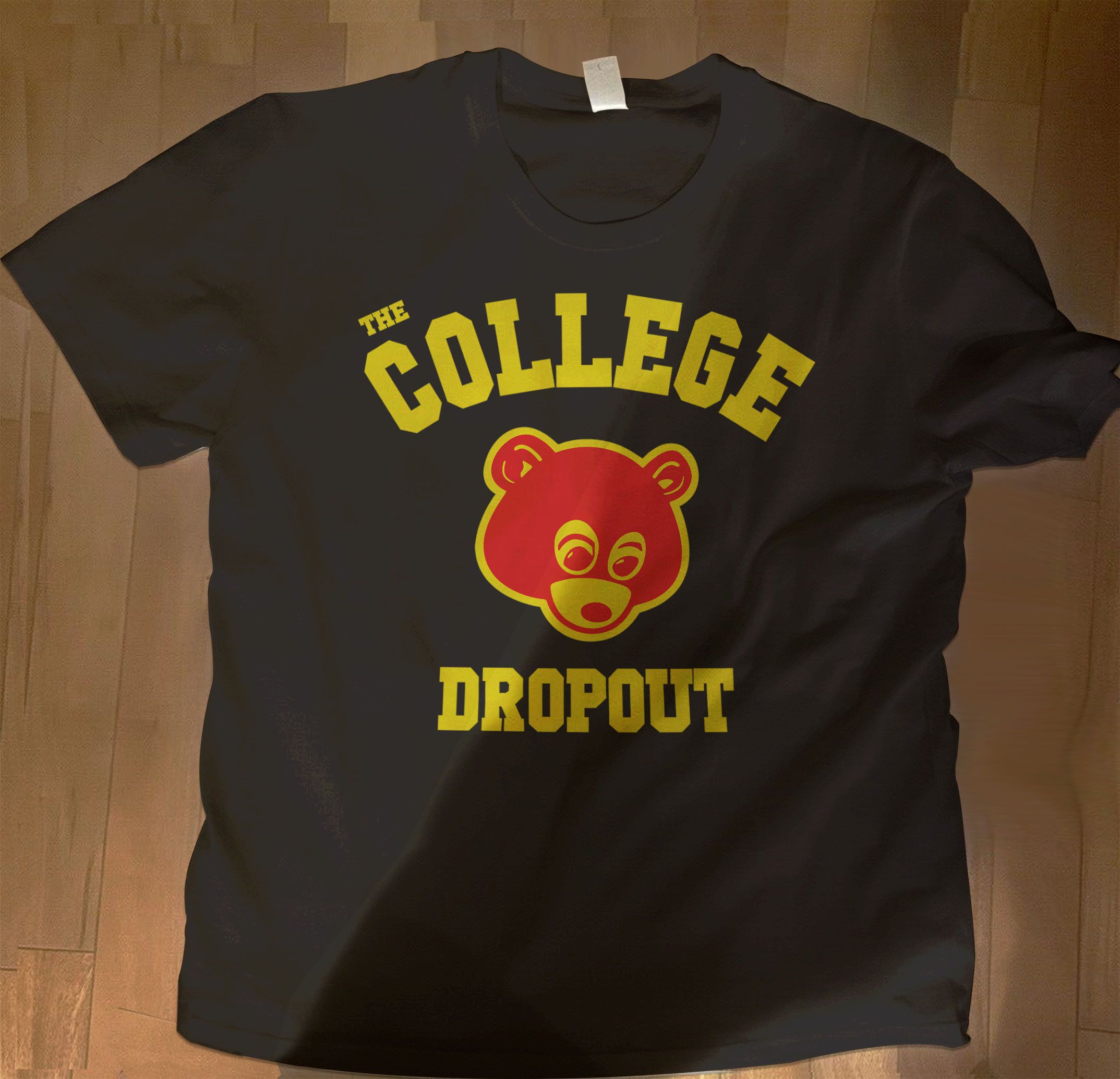 Band Tees × Vintage Kanye West The College Dropout Album Promo Tee ...