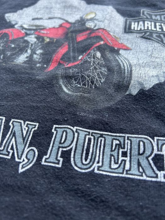 Vintage Vintage Harley Davidson Motorcycles Puerto Rico Biker Tee | Grailed