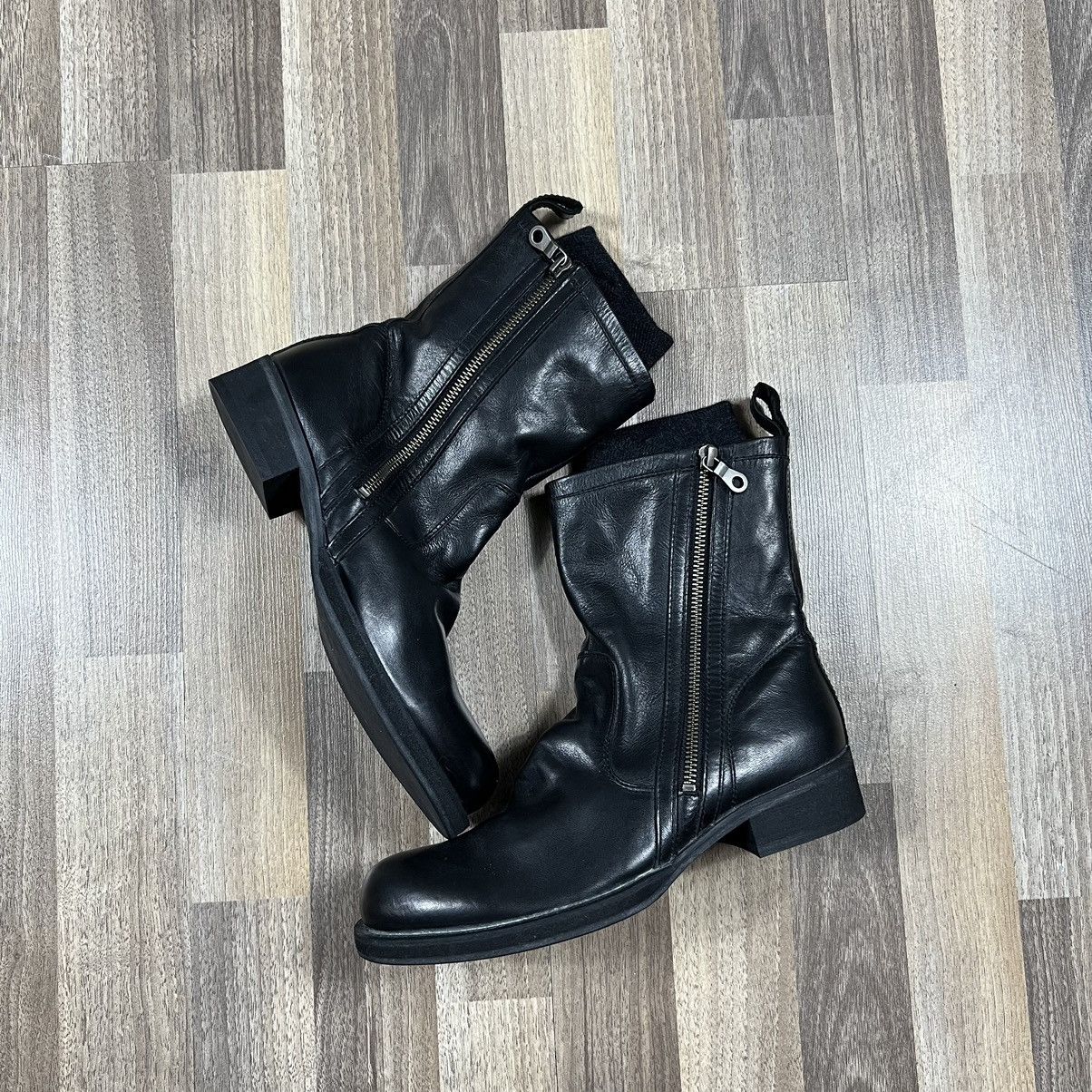 Y's × Yohji Yamamoto Y’s Yohji Yamamoto wool lined boots | Grailed