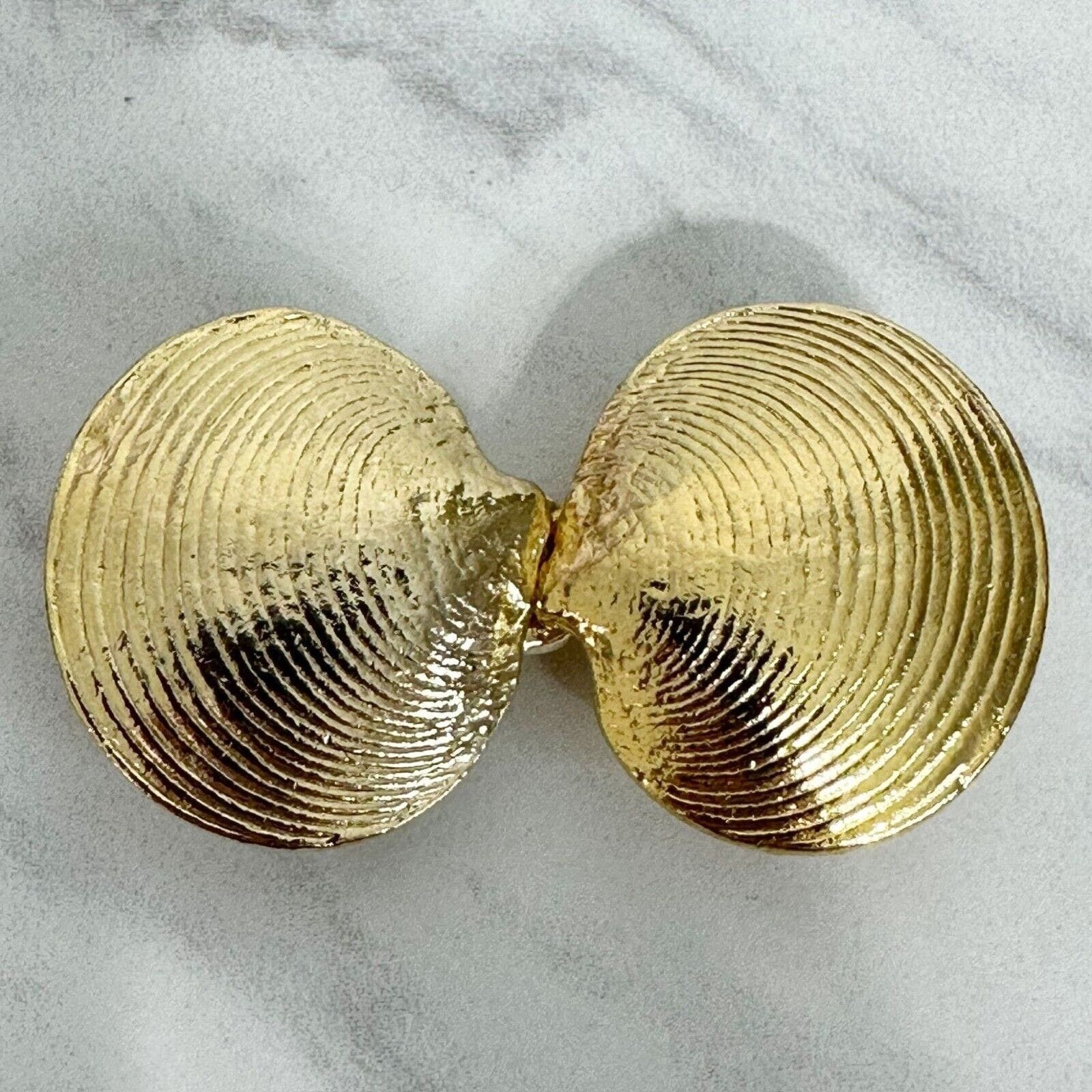 Vintage Vintage Scallop Shell 2 Piece Interlocking Belt Buckle | Grailed