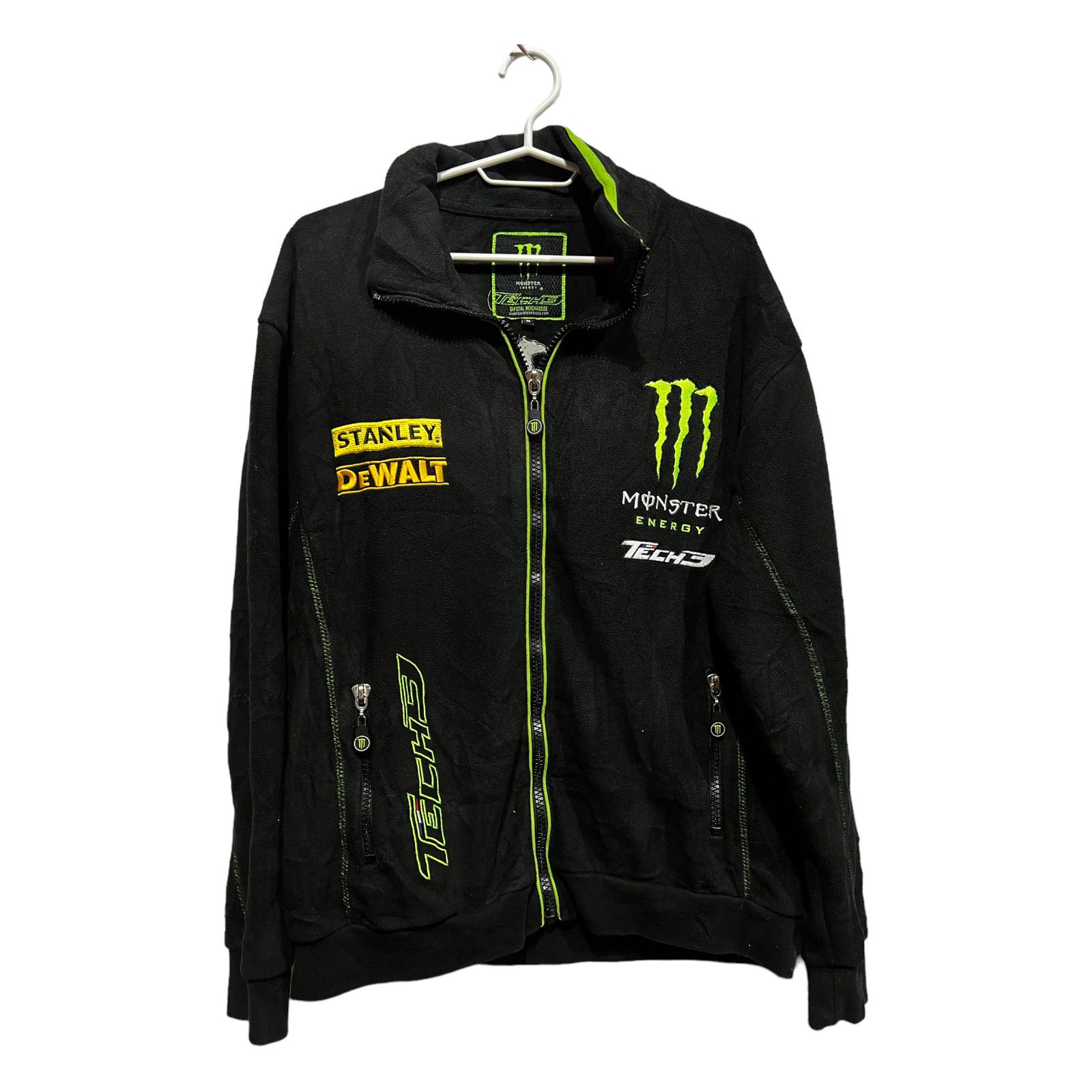 Vintage Monster Energy Tech3 Racing Fleece Jacket | Grailed
