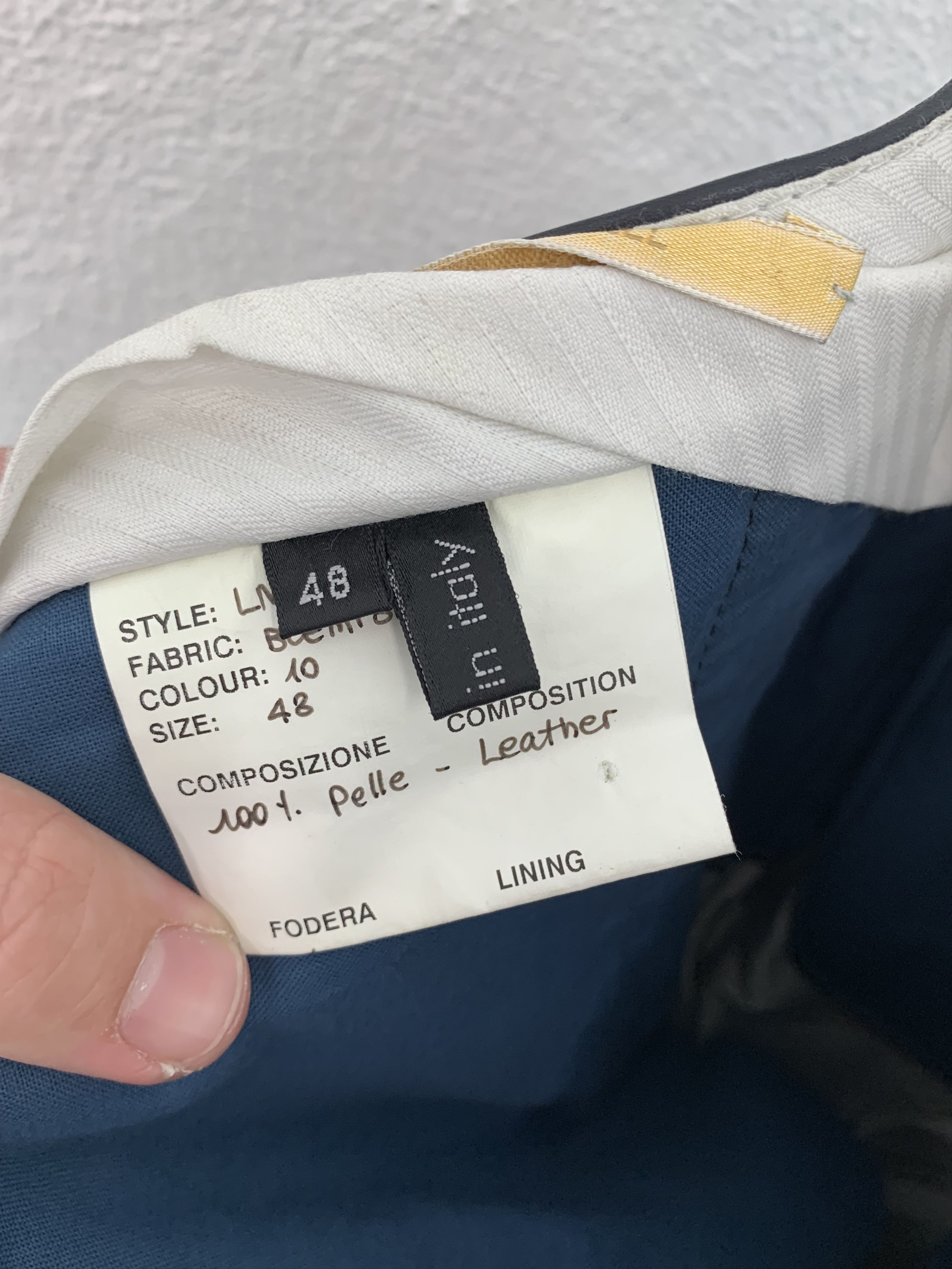 Carol Christian Poell CAROL CHRISTIAN POELL MALE FALL 2000 2001 LEATHER ...