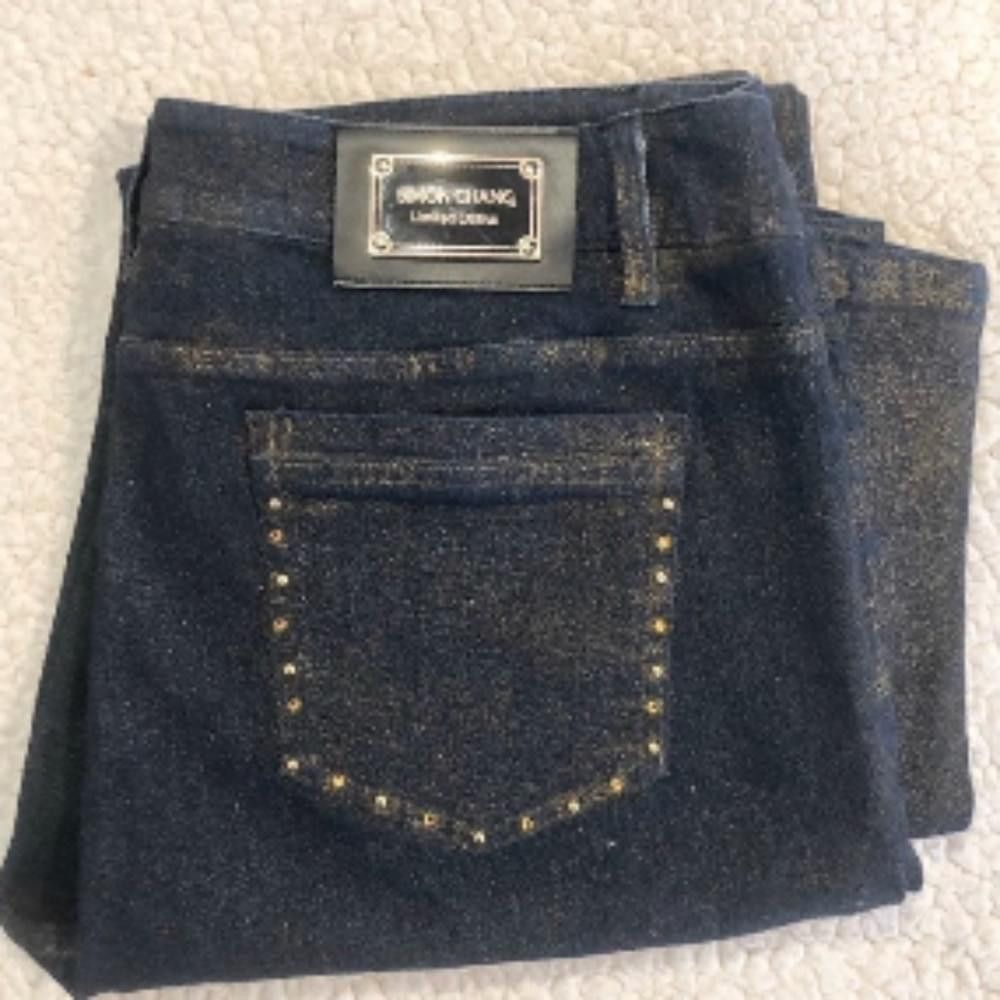 Simon Chang NWOT Simon Chang Limited Edition arriere back jeans. | Grailed