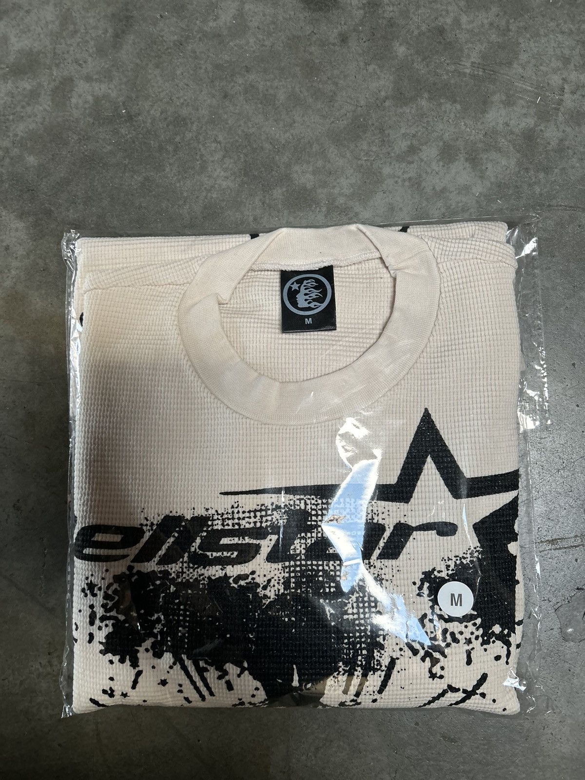 HELLSTAR Hellstar Thermal Longsleeve Cream | Grailed
