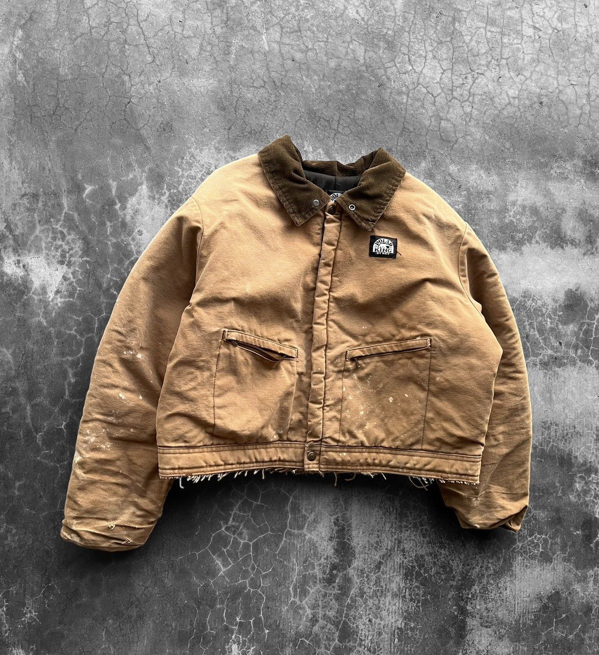 Carhartt × Vintage Vintage Cropped Work Jacket Detroit Style | Grailed
