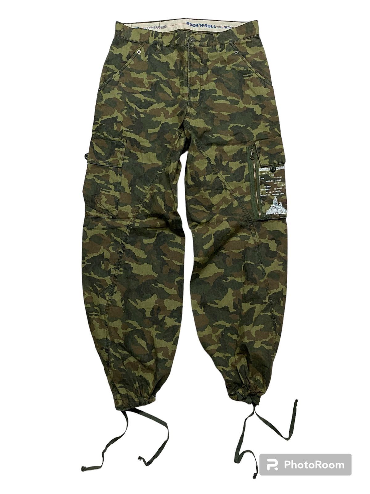 PPFM × Streetwear × Vintage 💥PARACHUTE💥VINTAGE PPFM CAMO x ROCK”N”ROLL ...