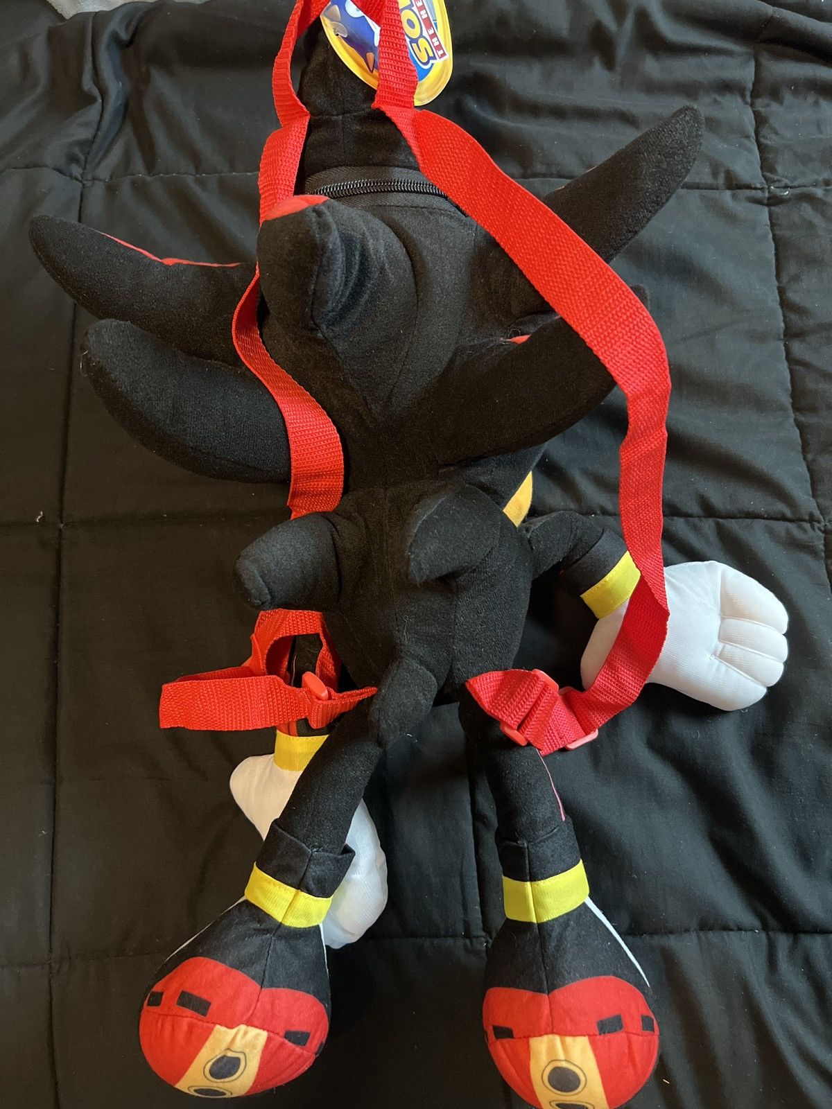 Streetwear × Vintage Sega x Shadow Plushie BackPack | Grailed