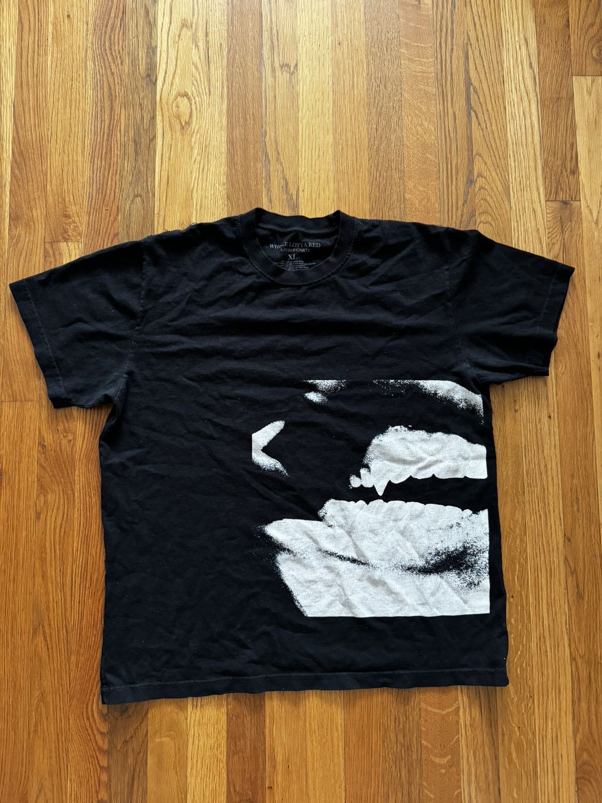 Playboi Carti Whole lotta red playboi Carti pentagram tee | Grailed