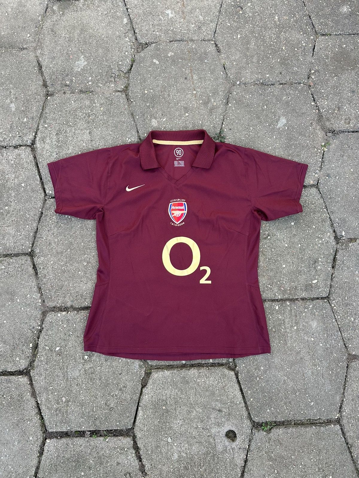 Nike 2005/2006 NIKE ARSENAL O2 JERSEY | Grailed