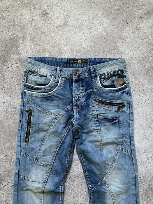 Japanese Brand Cipo & Baxx y2k Drip Jeans Pants Opium Punk Affliction ...