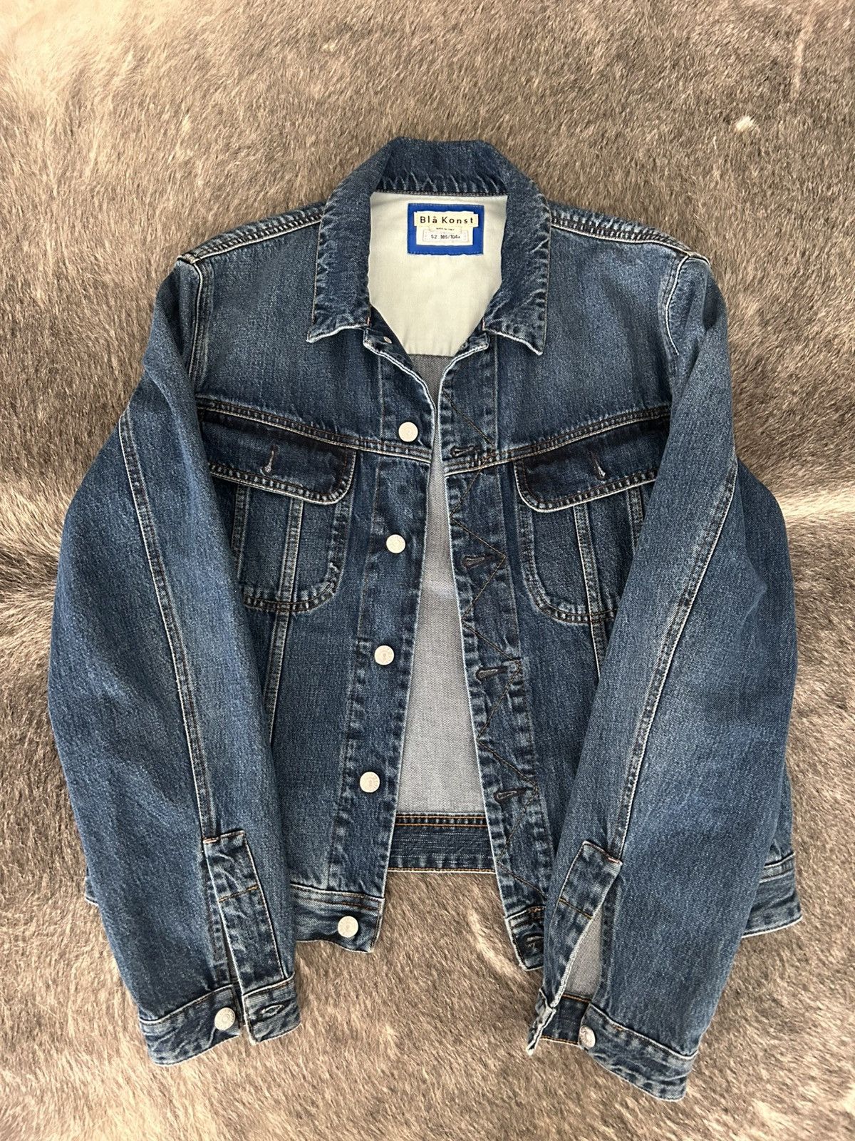 Acne Studios Acne Studios Trucker Denim Jacket Bla Konst Tent Mid | Grailed