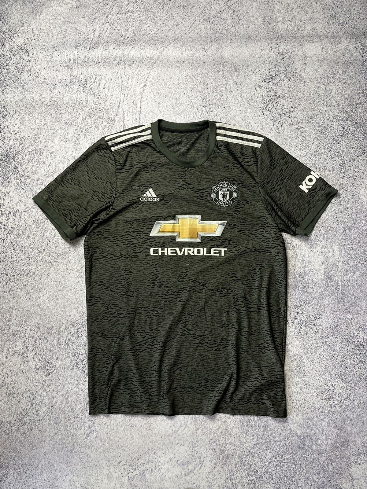 Adidas × Manchester United MANCHESTER UNITED 2020 2021 AWAY FOOTBALL ...