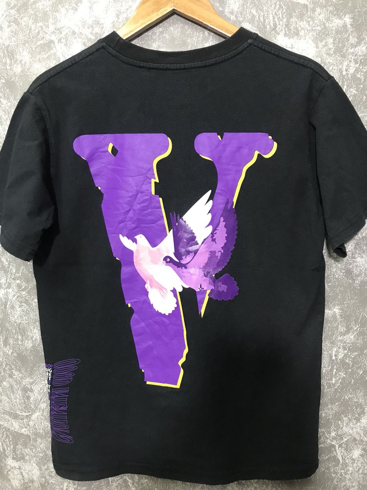 Japanese Brand × Streetwear × Vlone Nav Good Intentions Vlone Tee | Grailed