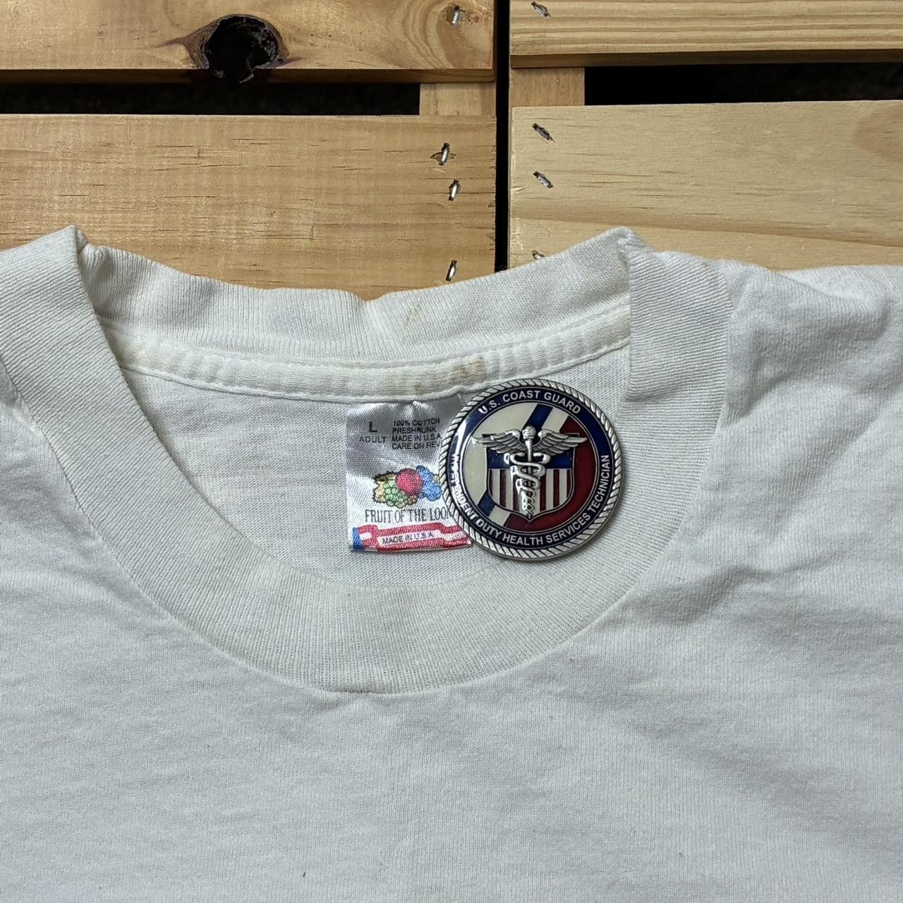 Fruit Of The Loom Vintage Human-i-Tees White Shakespear Nature Tee Size ...
