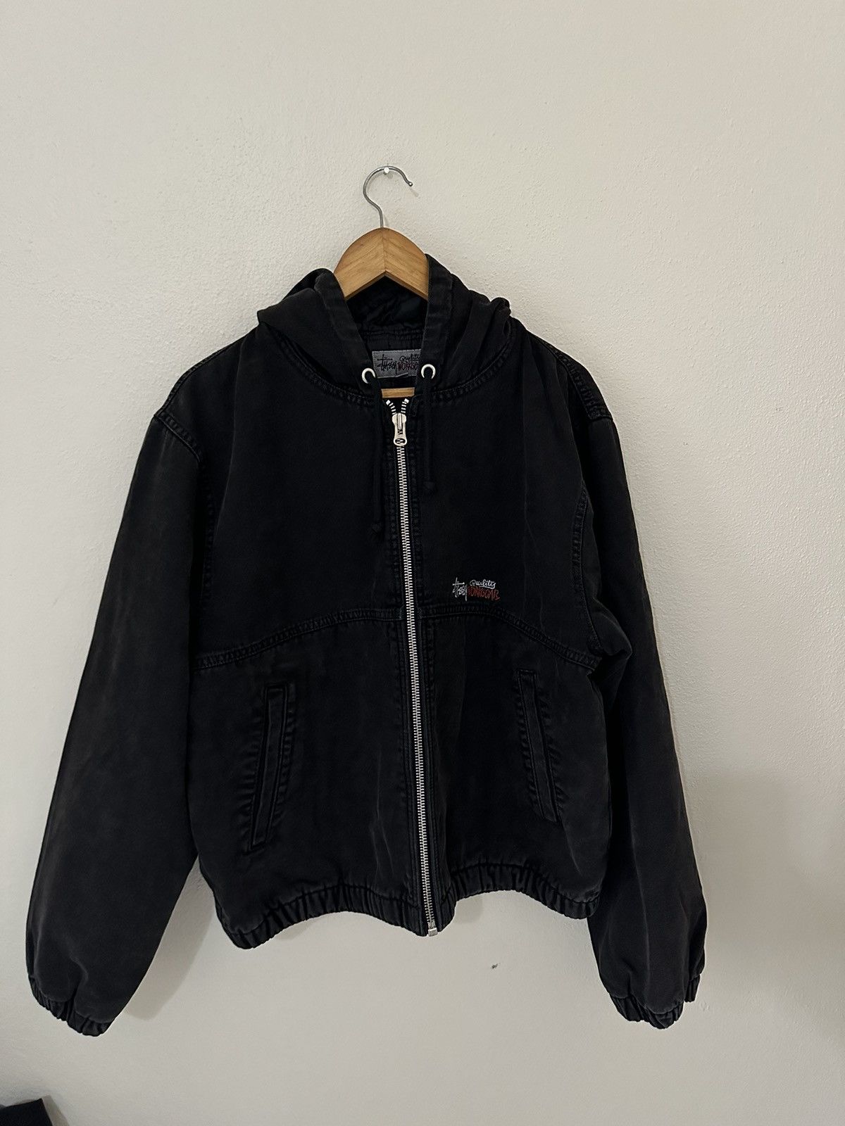 Stussy STUSSY WORK JACKET CANVAS INSULATED | Grailed