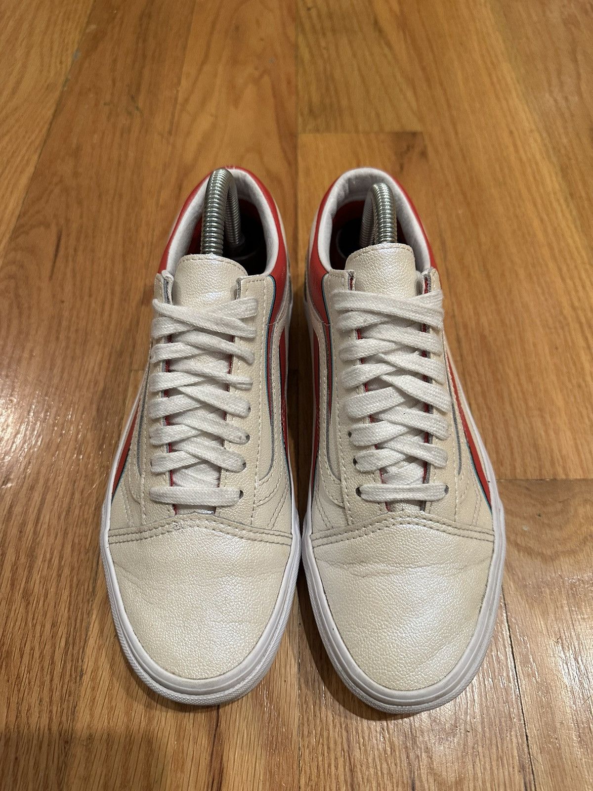 Vans Vans x David Bowie old skool Alladin sane cream/red | Grailed