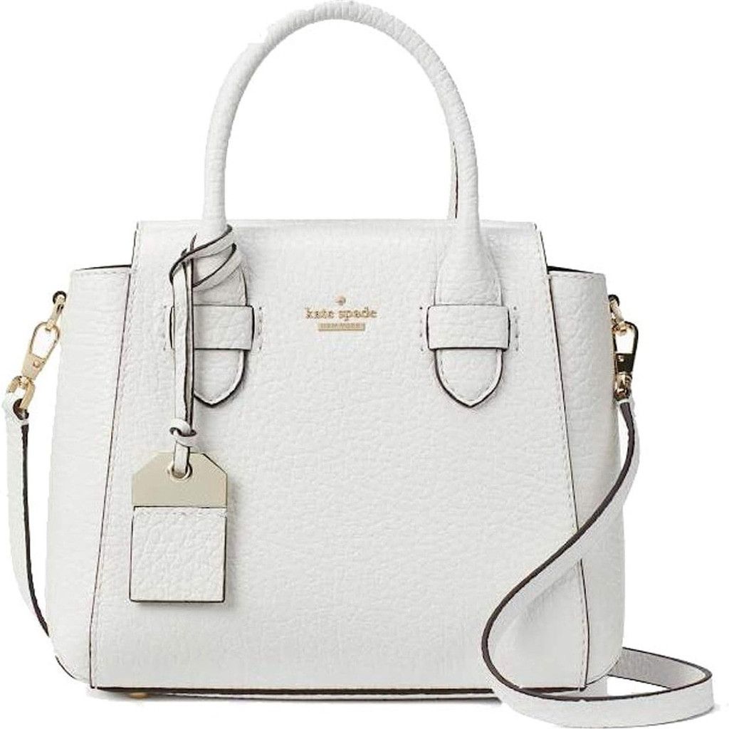 Kate Spade Kate Spade New York Carter Kylie Bag White Pebbled Leather ...