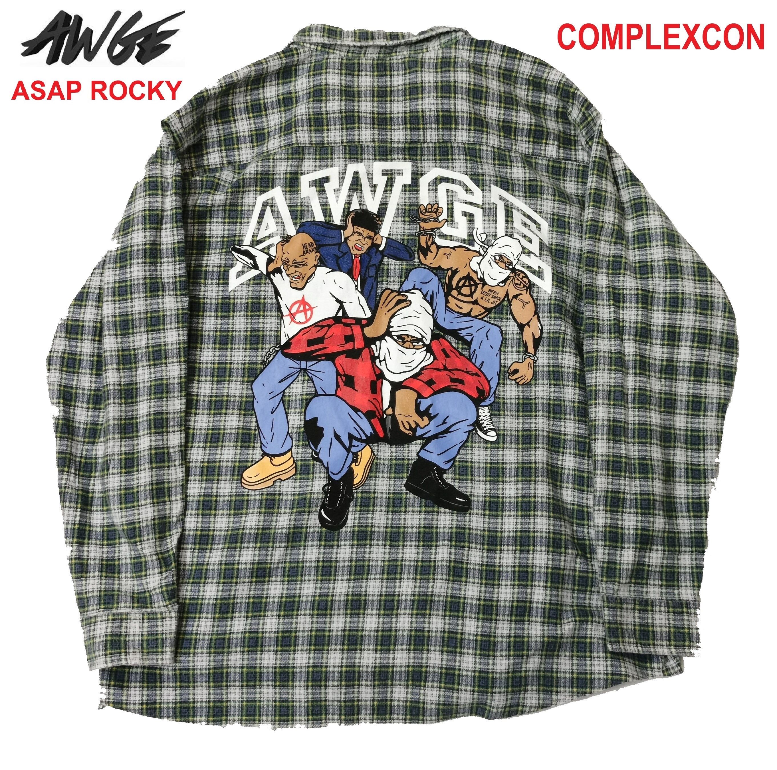 AWGE AWGE SHIRT 1 of 1 HABAND Vintage at COMPLEXCON ASAP ROCKY | Grailed