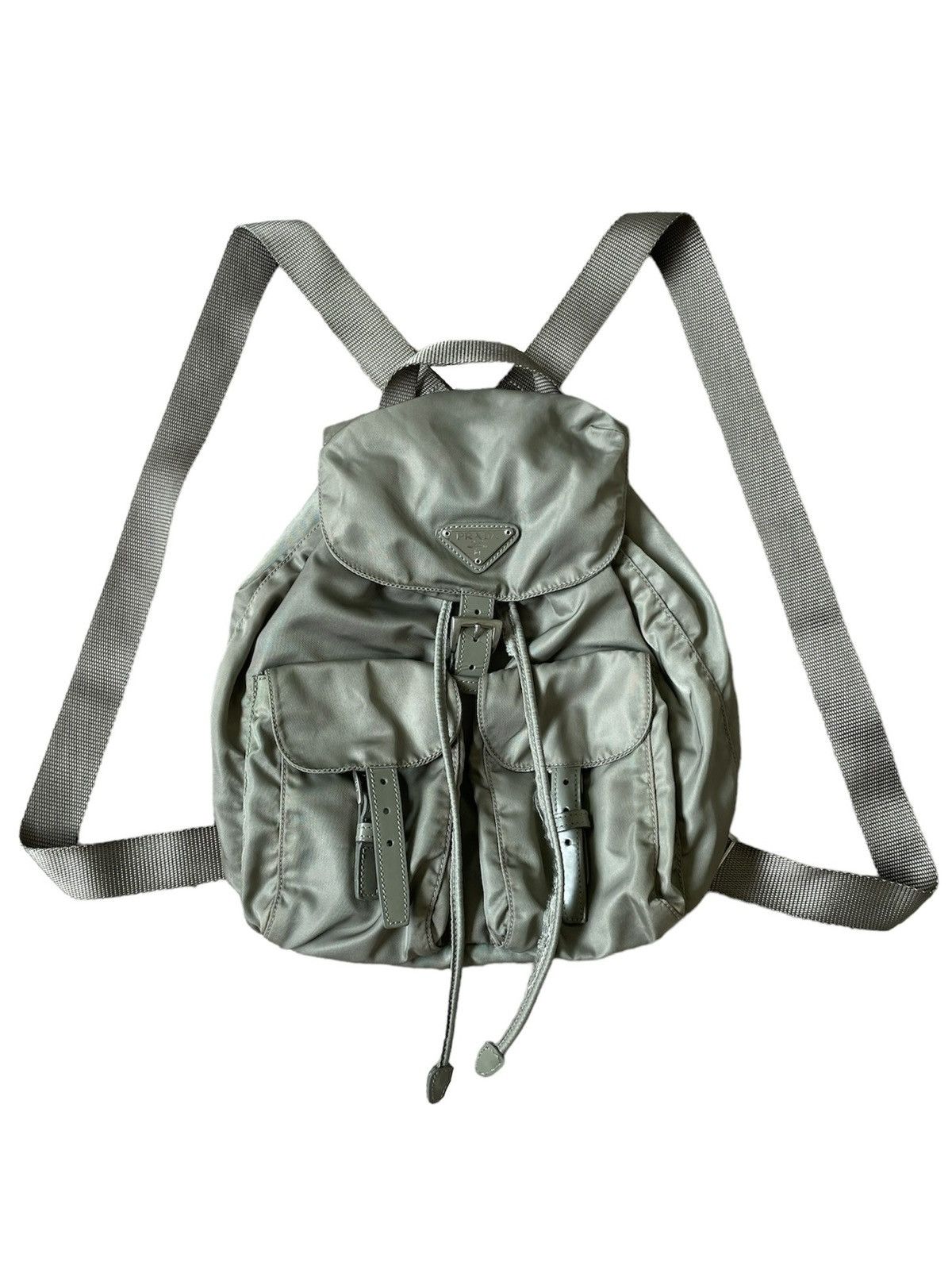 Prada Prada Milano Sage Nylon Backpack | Grailed