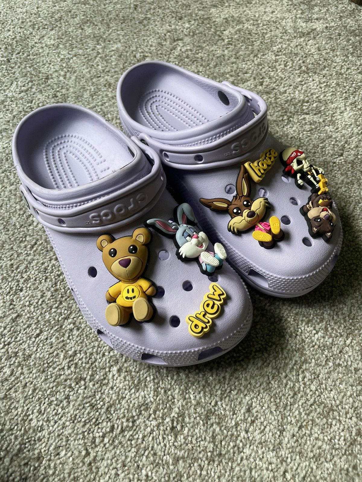 Crocs Drew house - purple crocs | Grailed
