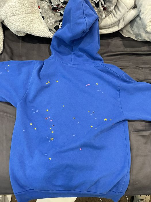 Spider Worldwide Spider Worldwide TC BLUE HOODIE | Grailed