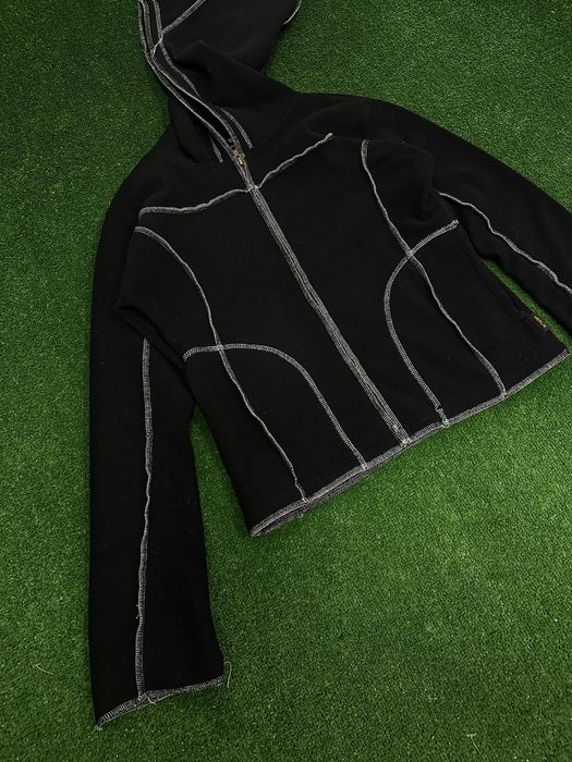 Vintage Avant-Garde Opium Vampire Vintage Fleece Zip Hoodie Japan | Grailed