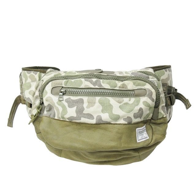 Visvim VISVIM x RESONATE GOODENOUGH CAMO LUMBAR WAIST SHOULDER BAG ...