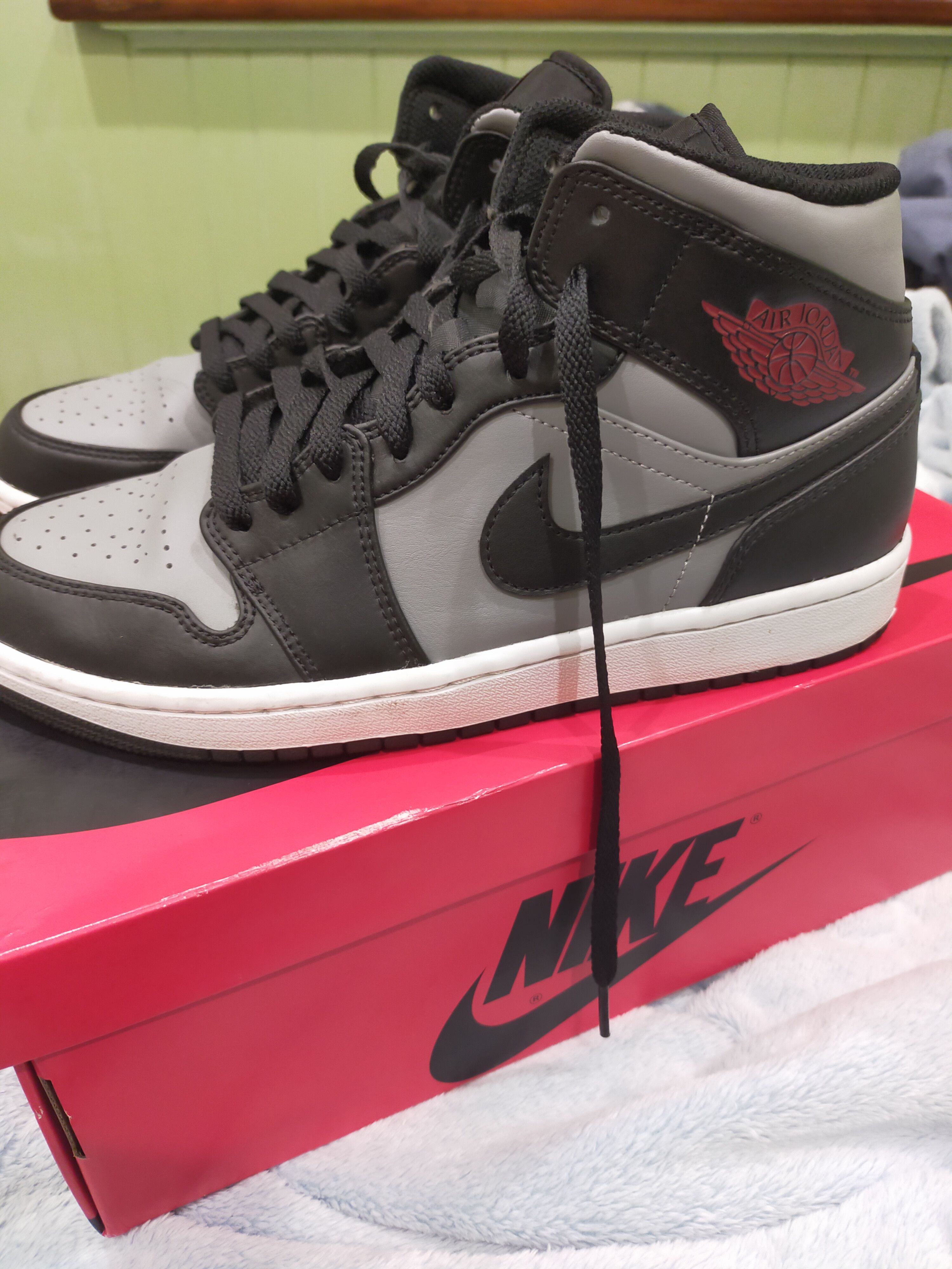 Jordan Brand × Nike × Streetwear Jordan 1 mid shadow red 2019 | Grailed