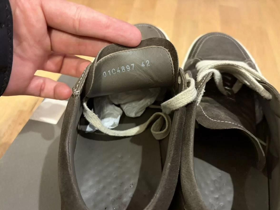 Rick Owens Rick owens vans vintage dust/milk | Grailed