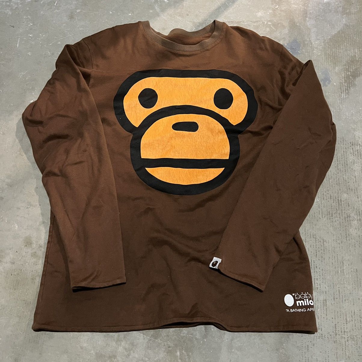 Bape × Nigo × Streetwear Crazy Rare NIGO Era Baby Milo Reversible ...