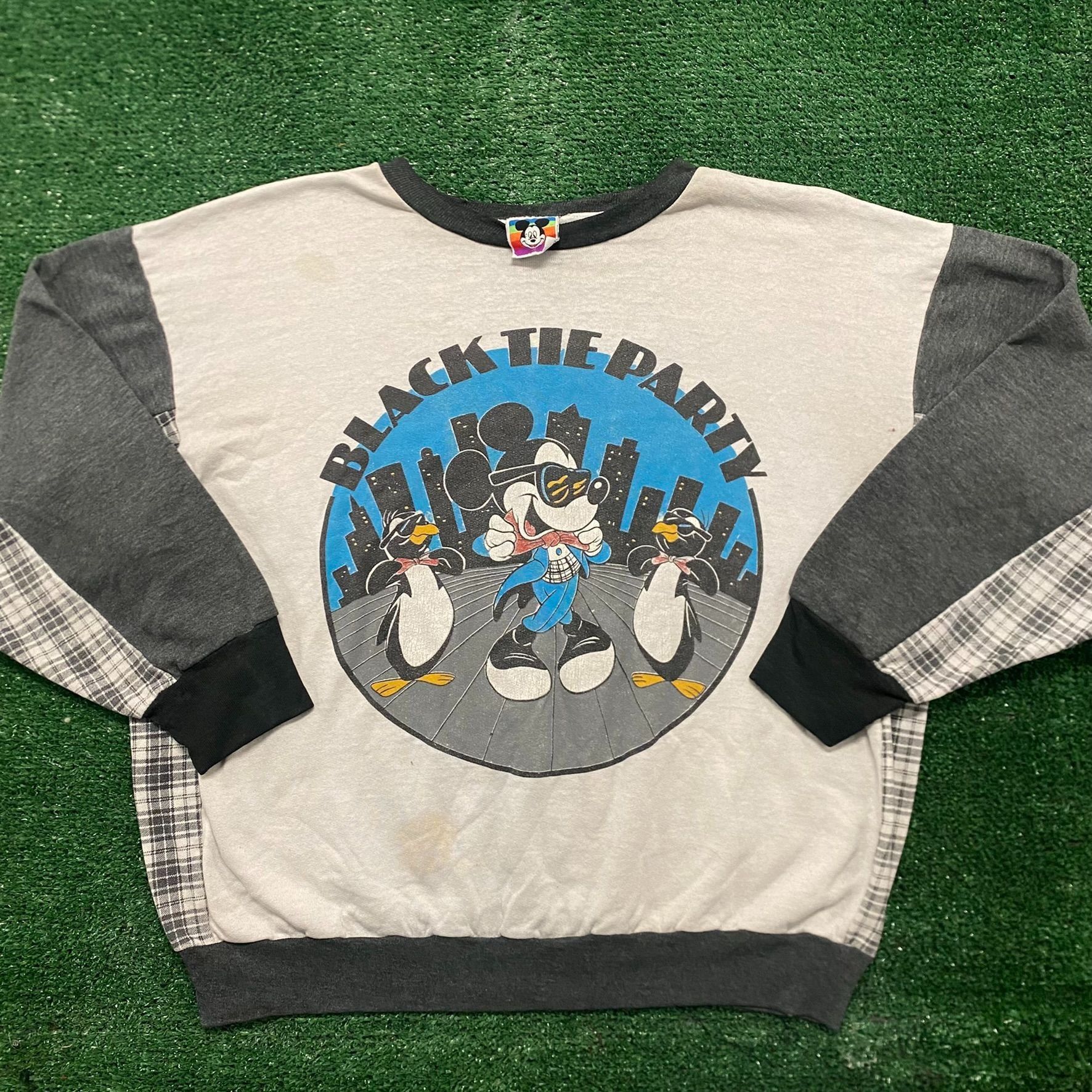Vintage Vintage 80s Mickey Mouse Allison Punk Crewneck Sweatshirt | Grailed