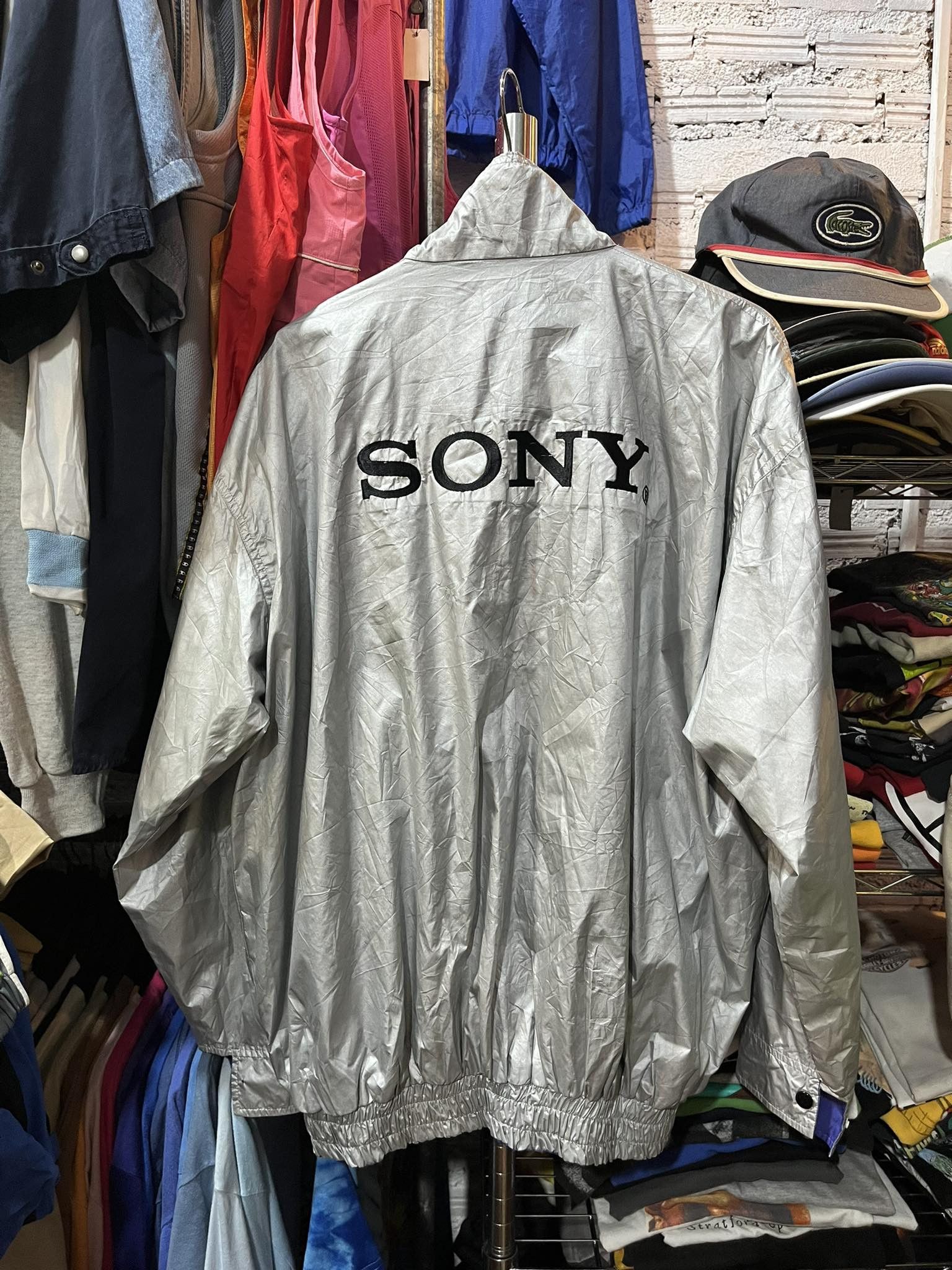 Rare × Sony × Vintage Sony DVD Digital Cinema Sound Reversible Jacket ...