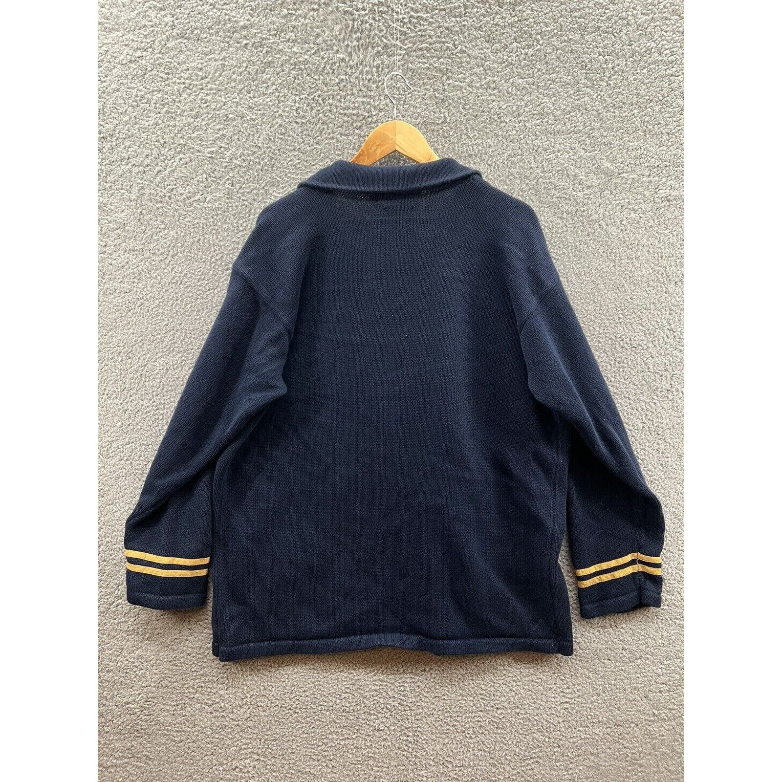 Ralph Lauren Polo Ralph Lauren Blue Naval Captain Blazer Sweater Jacket ...