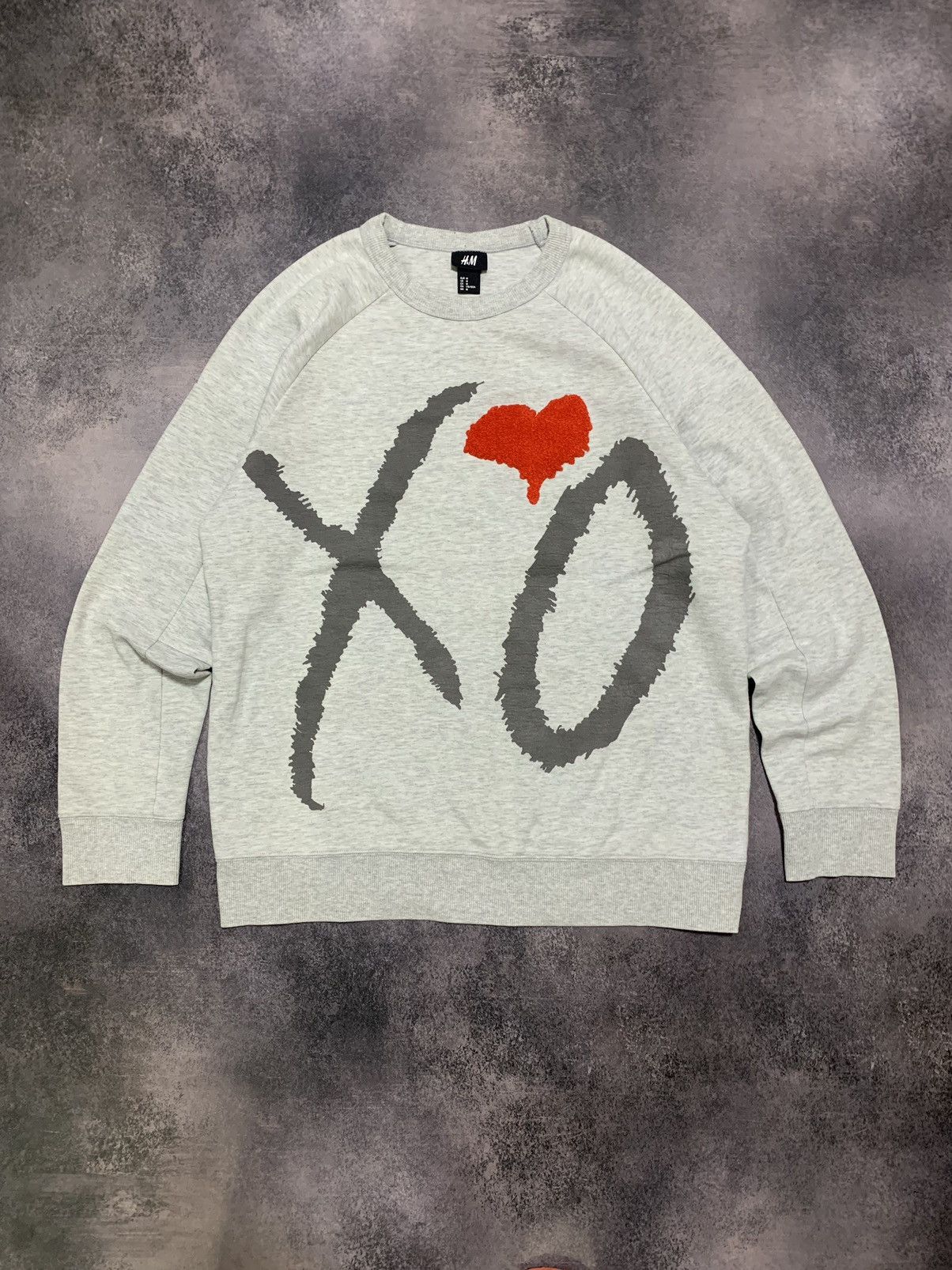 H&M The weeknd X H&M collab XO crewneck | Grailed