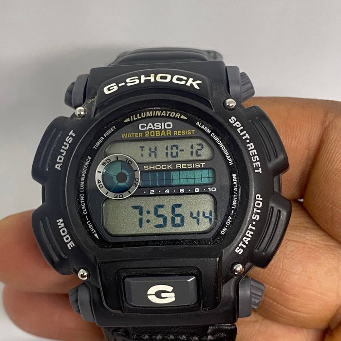 G Shock G-Shock Casio Men's Chronograph Water Resist Black Watch | Grailed