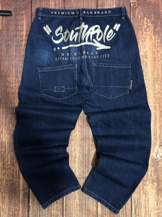 Southpole Crazy vintage 90’s interstate denim jnco style baggy jeans ...