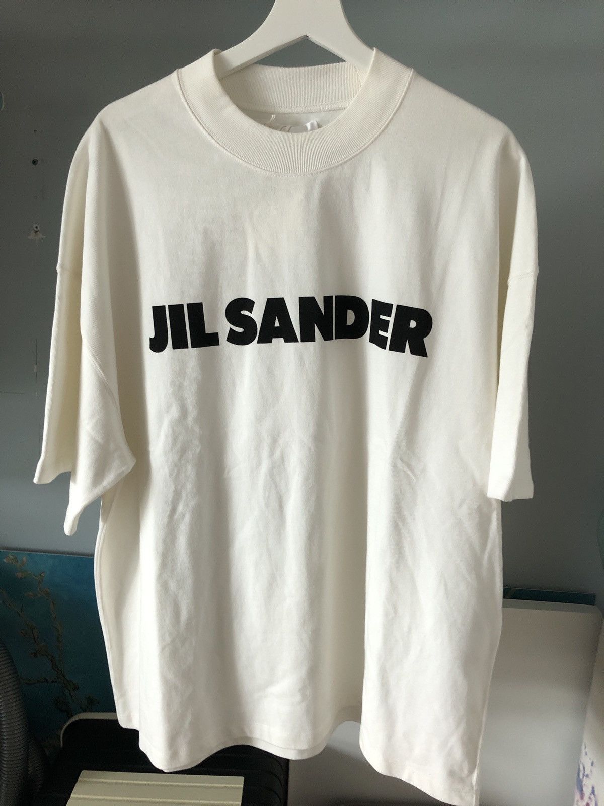 Jil Sander Logo tee | Grailed