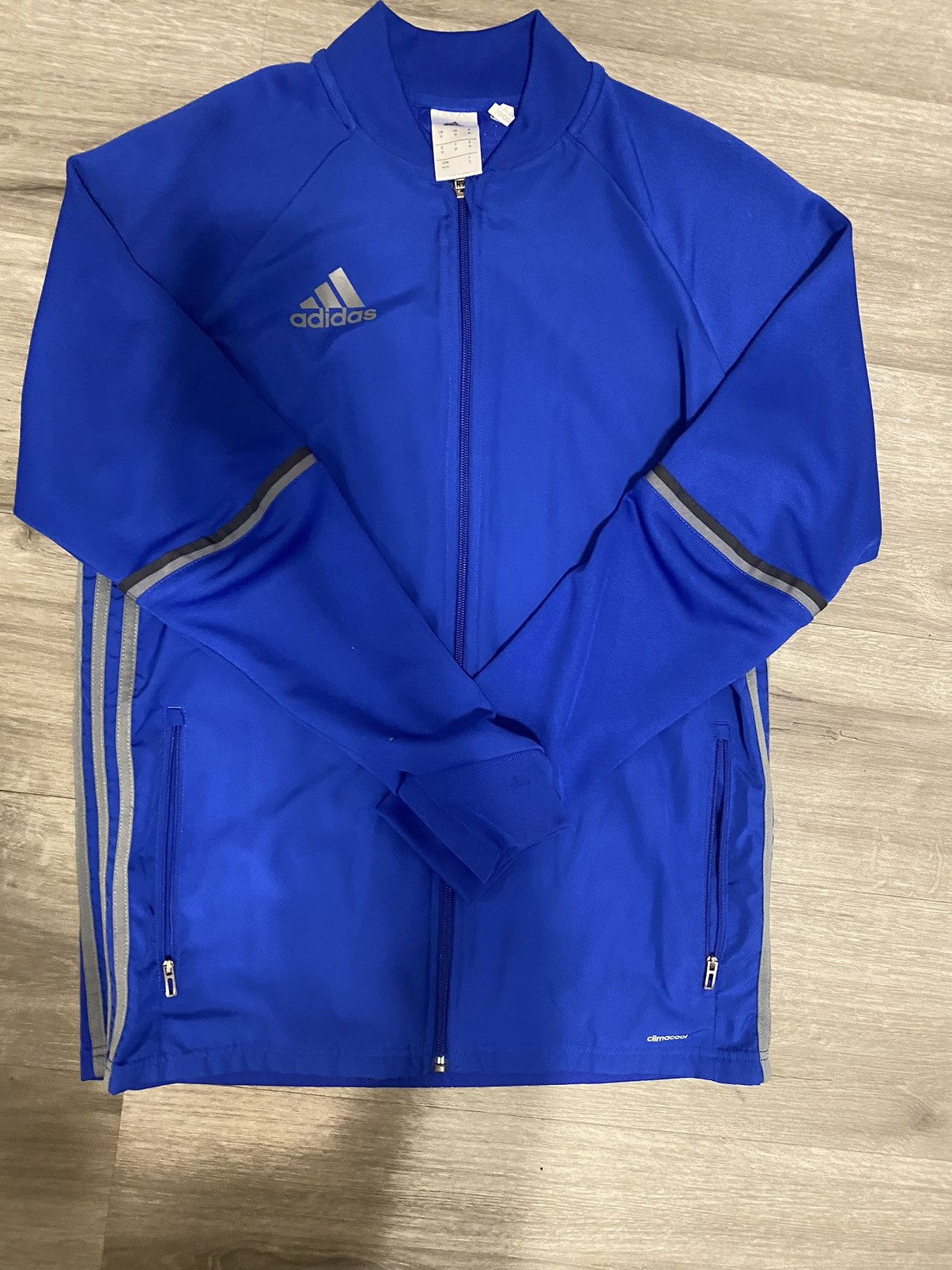 Adidas Blue Adidas Soccer Sweater | Grailed