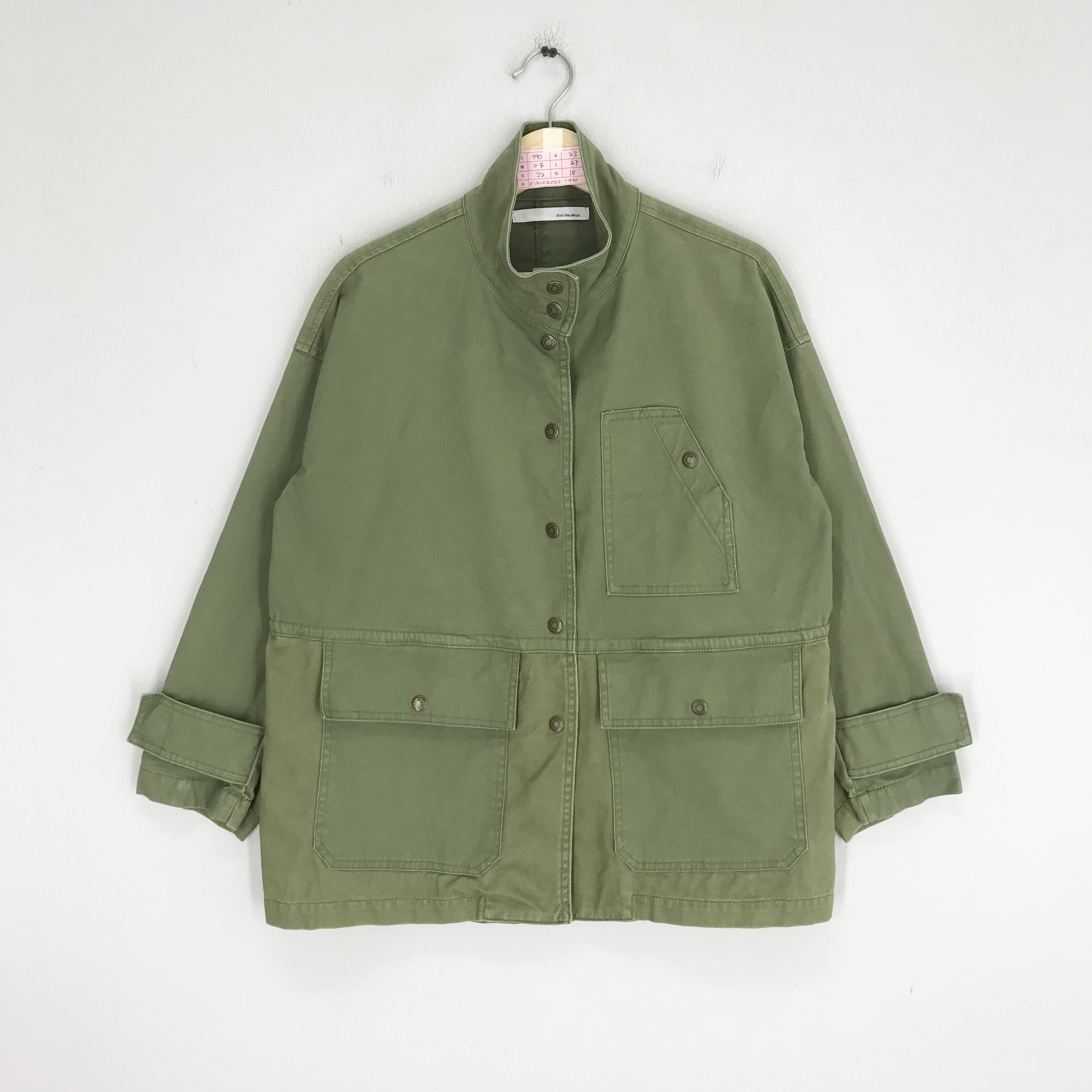 Japanese Brand × M 65 Field Jacket × Vintage Vintage Blanc Bleu Minuit ...