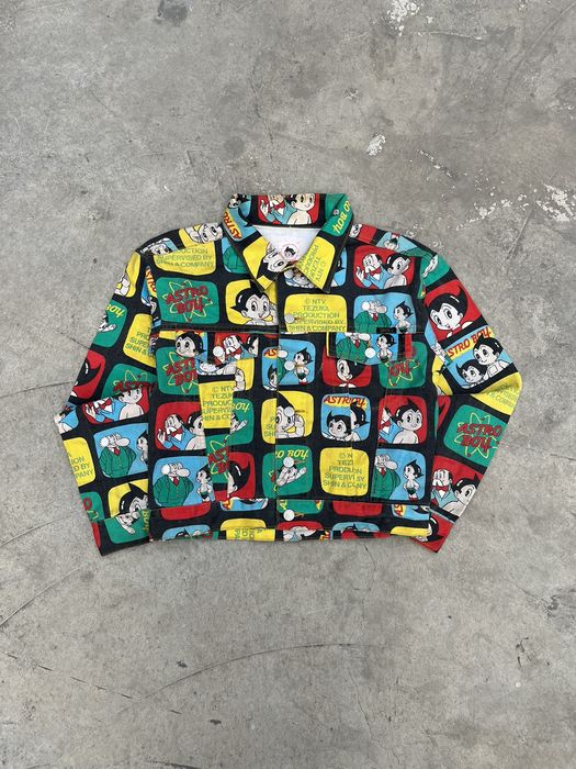Vintage VINTAGE 90'S ASTRO BOY AOP RARE SHIN & CO. ANIME JACKET | Grailed