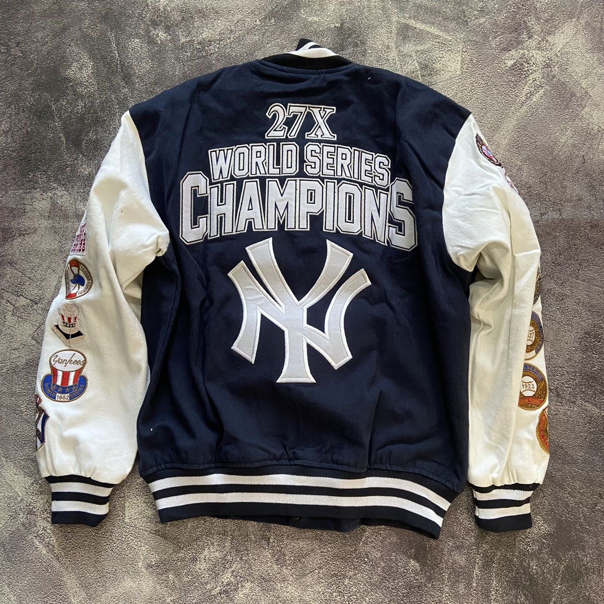 Varsity Varsity mlb yankees varsity jacket yankees champion | Grailed